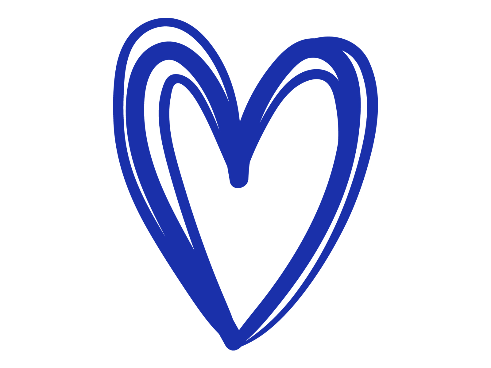 Heart Drawing Hand Drawn Design Vinyl Decal Car Sticker | eBay